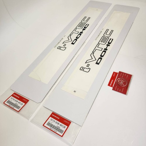 GENUINE OEM 06-11 Honda Civic Si COUPE i-VTEC DOHC Side Door Decals ...