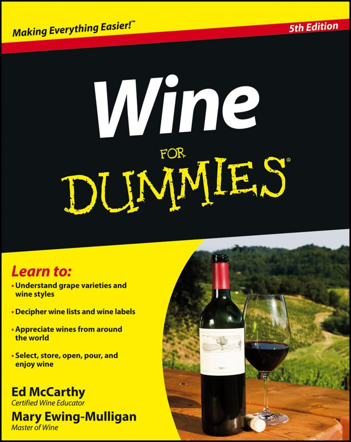 Wine for Dummies: Fifth Edition 9781118288726| eBay