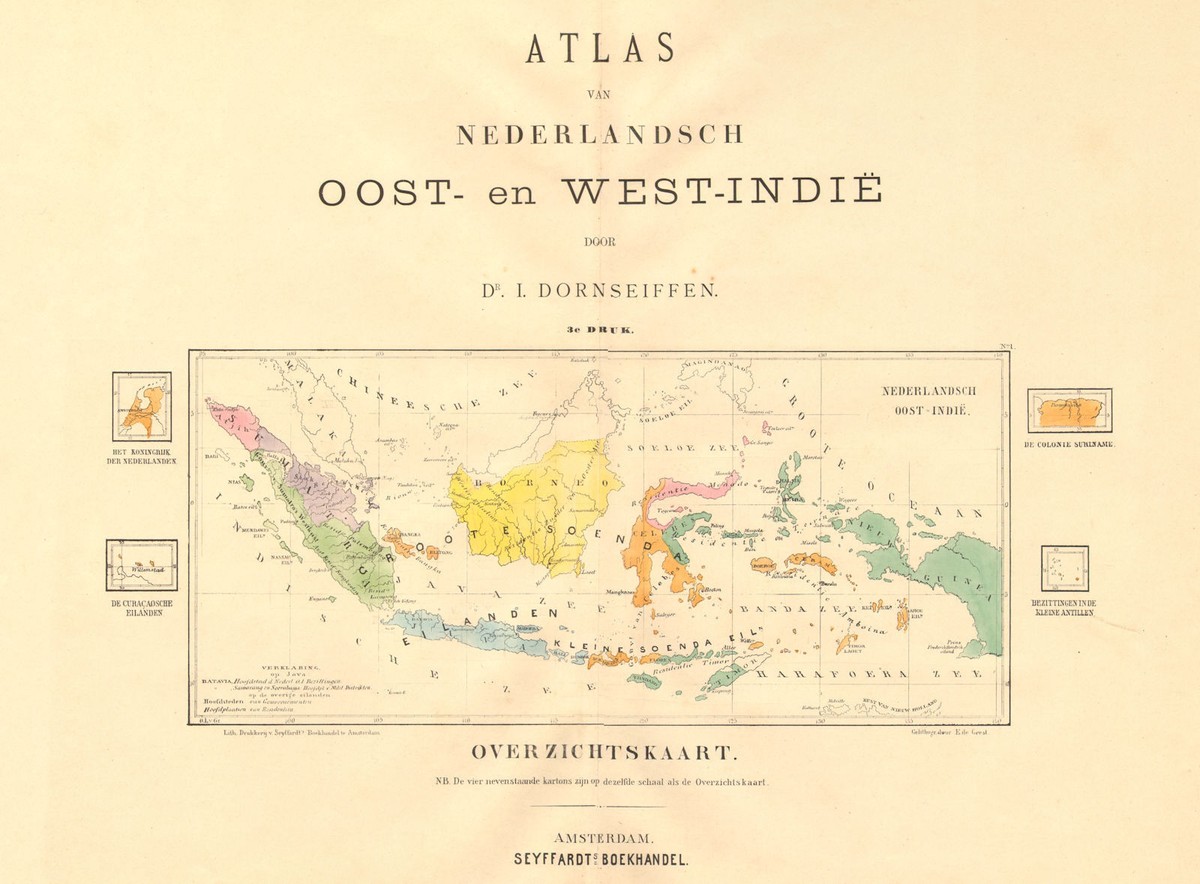 Dutch Indonesia Map