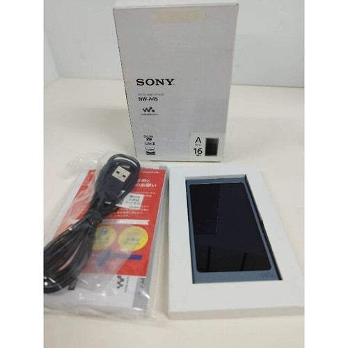 SONY NW-A45 Series A 16GB Color Moonlit Blue Bluetooth Walkman Japan ...