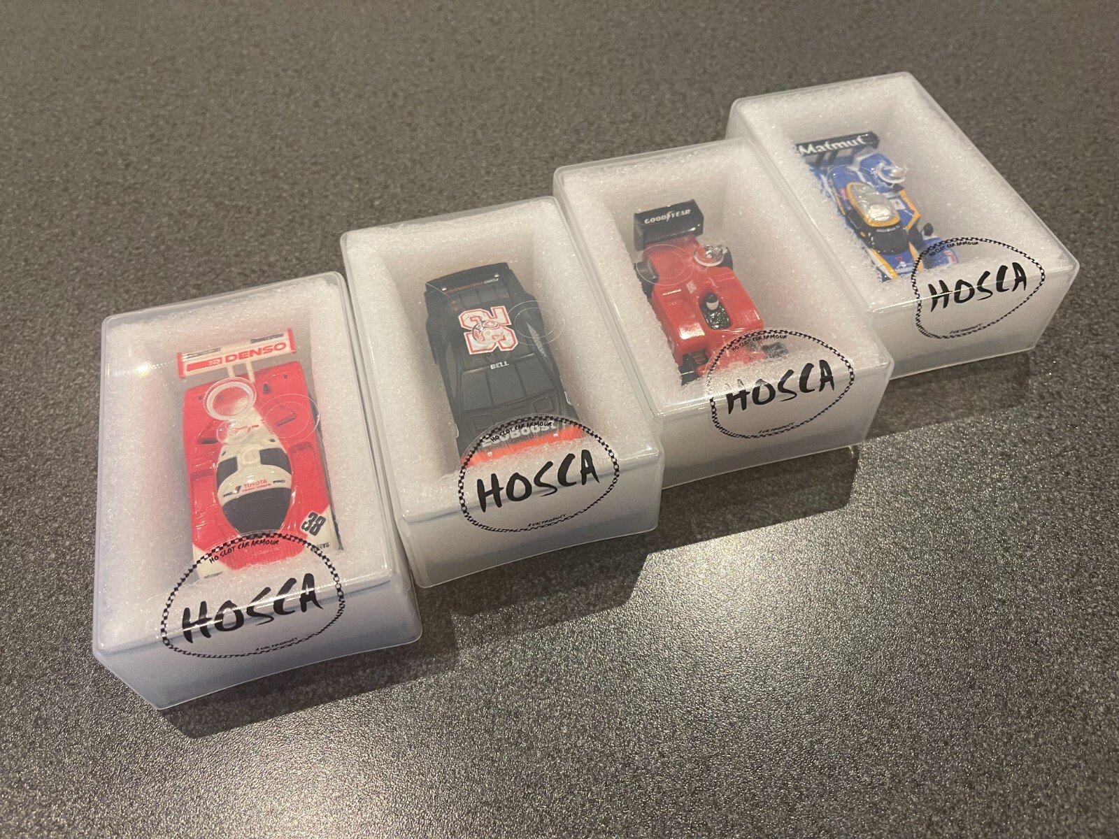 HOSCA-HO Slot Car Armour-4 PACK-AFX TOMY AURORA TYCO MICRO-CARS NOT ...