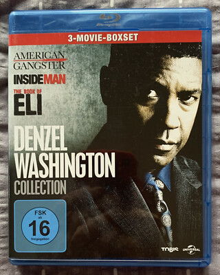 Denzel Washington Collection-Box Blu-ray-American Gangster-Inside Man ...