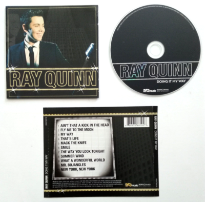 CD ray Quinn Doing it my way Jazz Swing X Factor UK 2007 Made in Europe ...