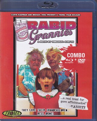 Rabid Grannies (Blu-ray + DVD 2 disc, 1989 / 2019 Troma release [U ...