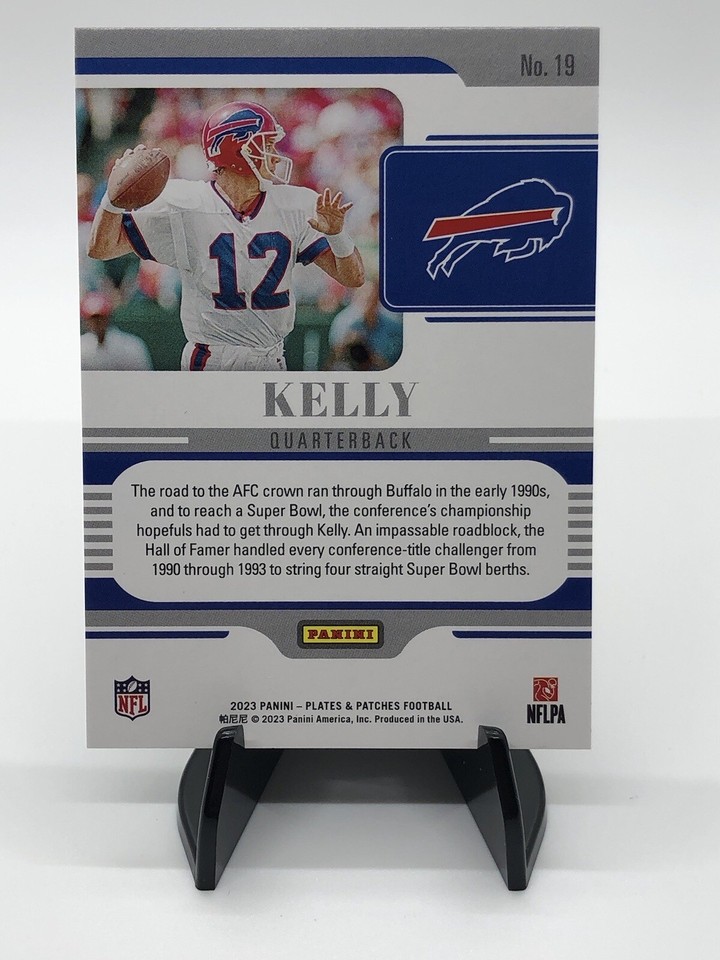 2023 Panini Plates And Patches Jim Kelly No. 19 | eBay