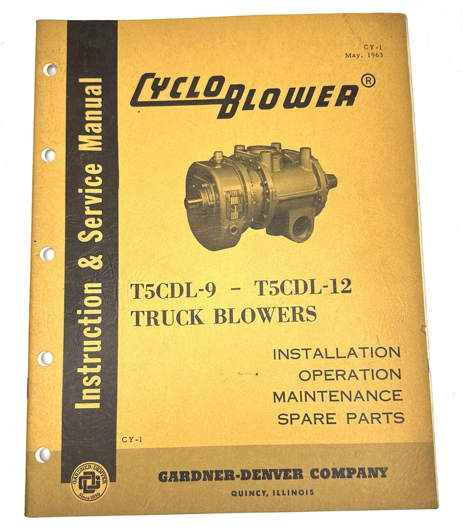 Gardner Denver Cyclo Blower Gardner Denver 102645 Tri Flow Blower 4L