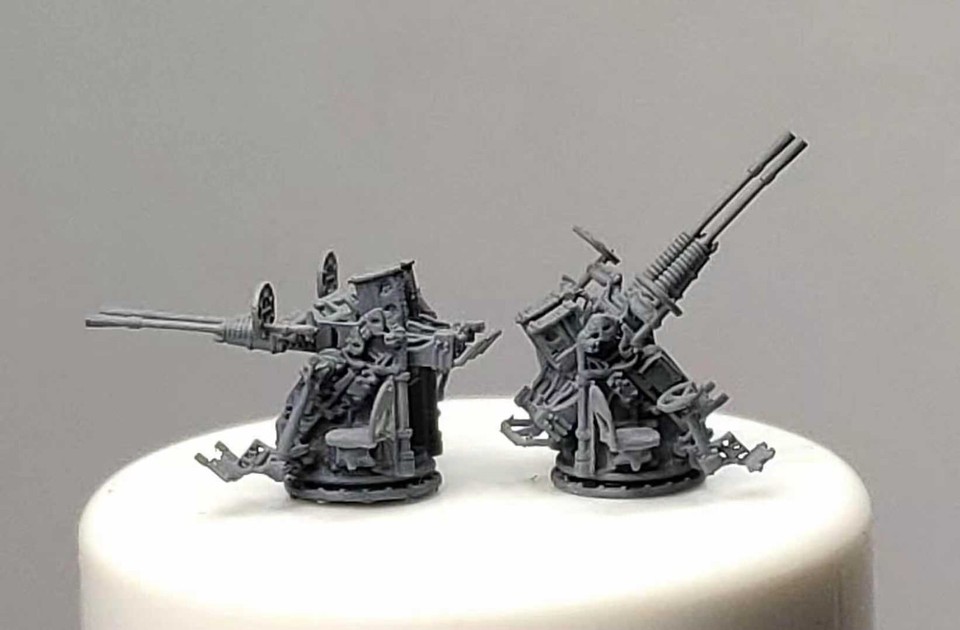 Bunker Studio IJN35003 1/350 IJN Type96 25mm Twin AA Gun(10 pcs) | eBay