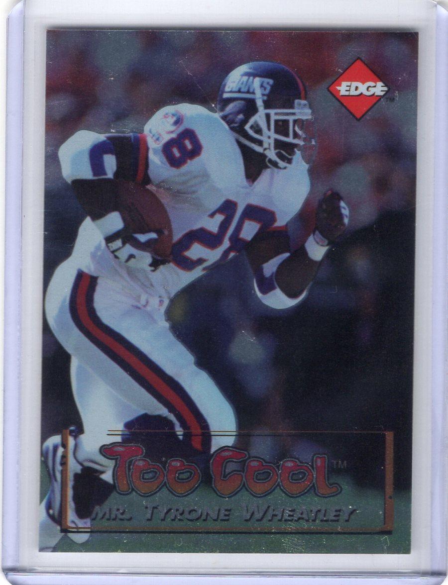 TYRONE WHEATLEY 1996 Collector's Edge TOO COOL #22 - GIANTS | eBay