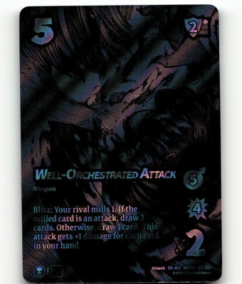 Well-Orchestrated Attack (Alternate Art) - Attack on Titan: Battle for ...