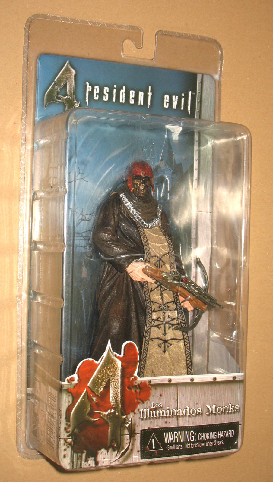 Resident evil 4 Los Illuminados Monk Skull Head Figure Figur Neca | eBay