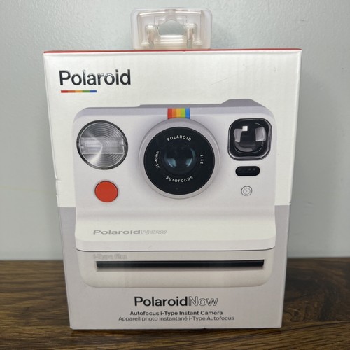 Polaroid Now Autofocus I-Type Instant Camera - White Polaroid Now ...