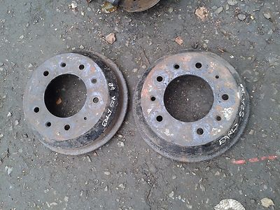 LAND ROVER SERIES 2 SWB 10"? FRONT BRAKE DRUMS. | eBay UK