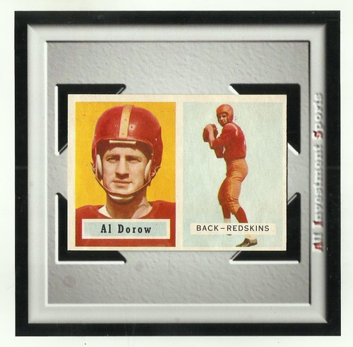 1957 Topps AL DOROW #24 NM **outstanding football card** TD89 | eBay