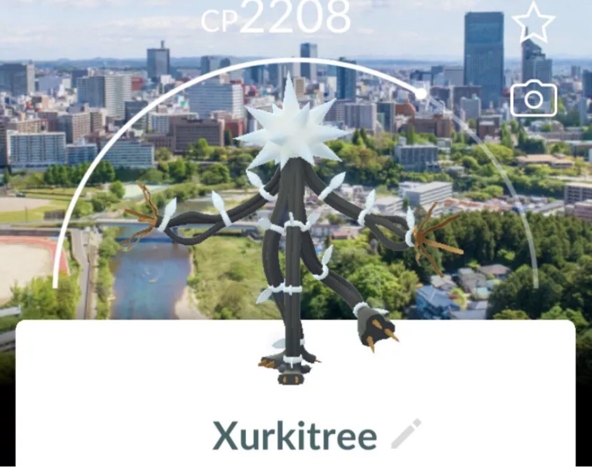 Sendai Background Xurkitree Pokémon (Non-Shiny) - Pokémon GO ...