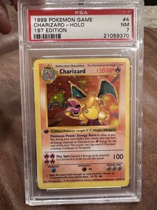 Charizard 1999 Pokemon Game #4 1st Edition Holo Price Guide - Sports ...