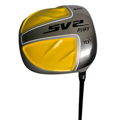 Mens +1'' SV2 Plus Yellow Driver 10.5° Regular Flex Graphite Shaft ...