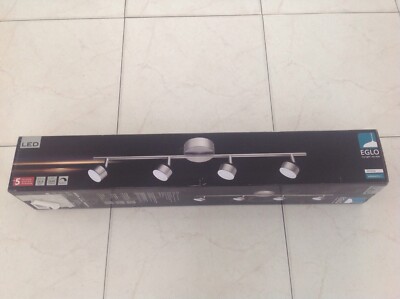 Eglo Homes Ceiling 4 bulbs Spot LED Armento Satin Nickel Track Lighting ...