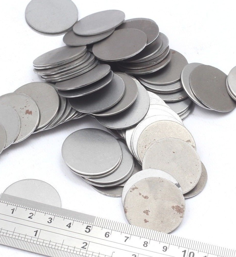 40 mm Dia Mild Steel BLANK ROUND DISCS Laser Cut UK Made Welding MIG ...