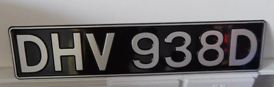 Only Fools And Horses Reliant Regal number plate Wall Art Man Cave OFAH ...