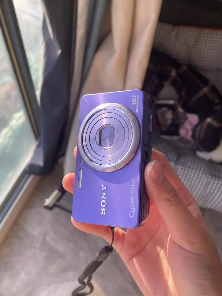 SONY Cyber-Shot DSC-W570 PURPLE 16.1 MP Digital Camera English language | eBay