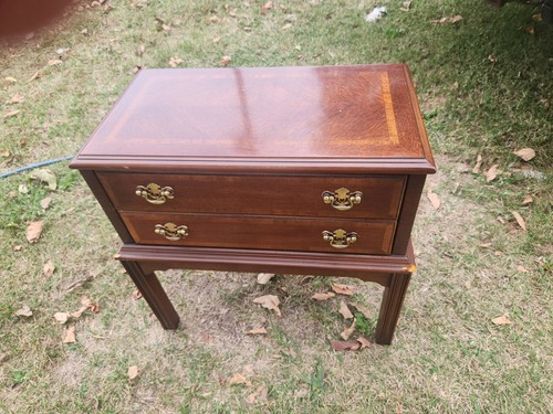 LANE STYLE 988 22 CHEST SIDE ACCENT TABLE WITH DRAWERS SEE PHOTO ...
