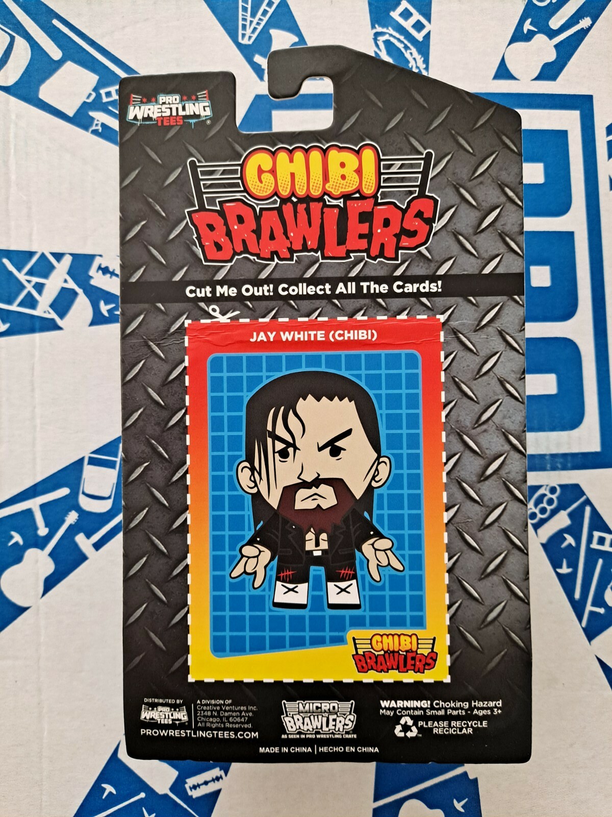 Jay White Chibi Micro Brawler AEW NJPW ROH Bullet Club Gold Bang Bang ...