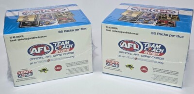 Last 2 Box2025 AFL Team coach FACTORY Sealed Card 2 Boxes FREE EXPRESS ...