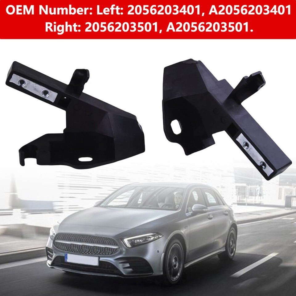 2* Front Scheinwerfer Auswirkungen Bar Halterung Für Mercedes Benz C ...