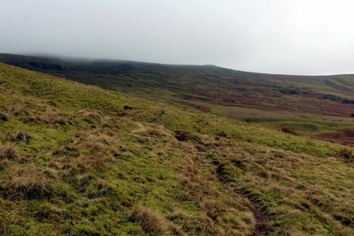 Photo A3 On the Northern Flanks of Mallowdale Pike High Stephen's Head ...