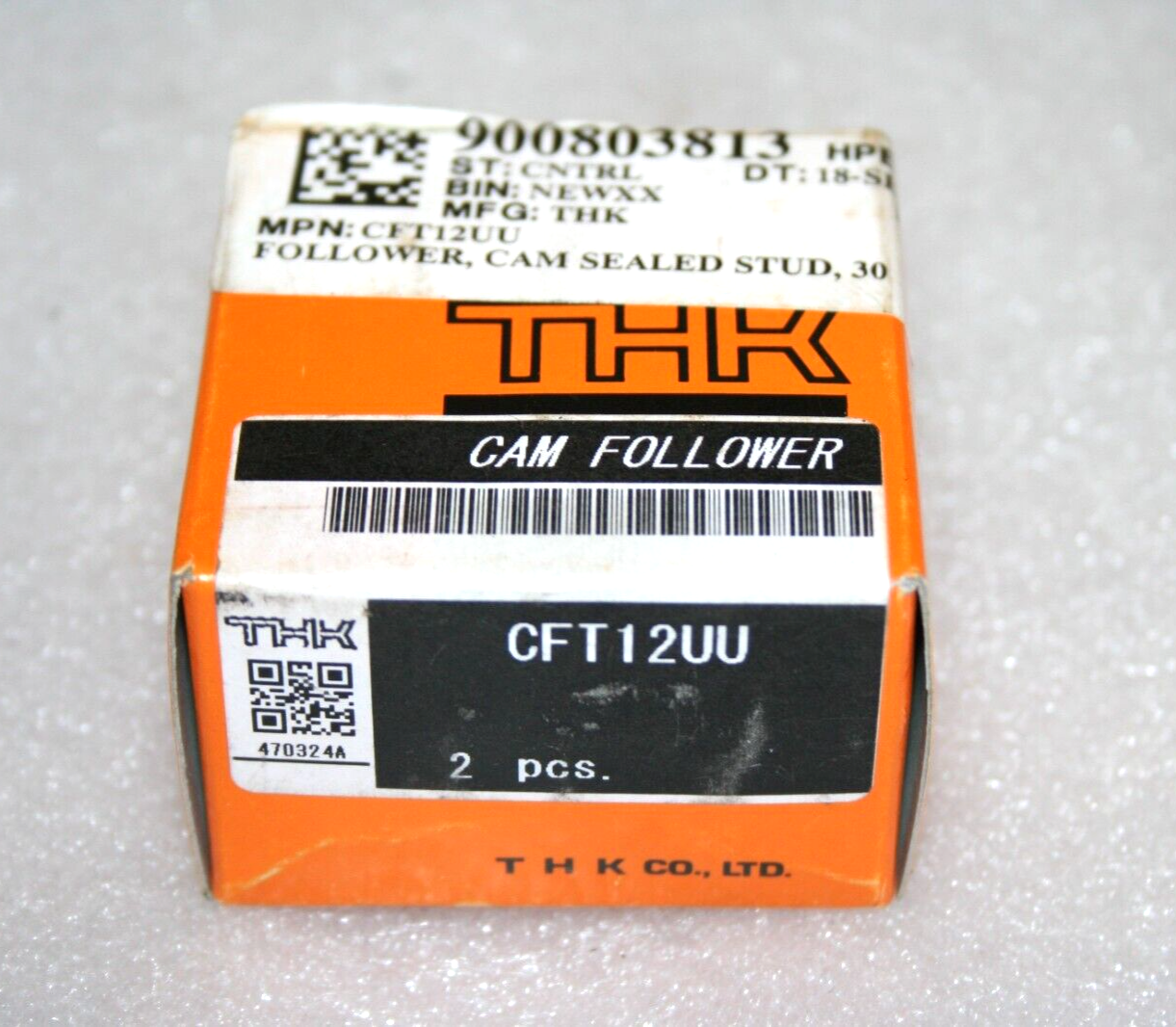 (Box Of 2) THK CFT12UU Cam Follower Bearings 30mm CFT-12-UU * NEW * | eBay