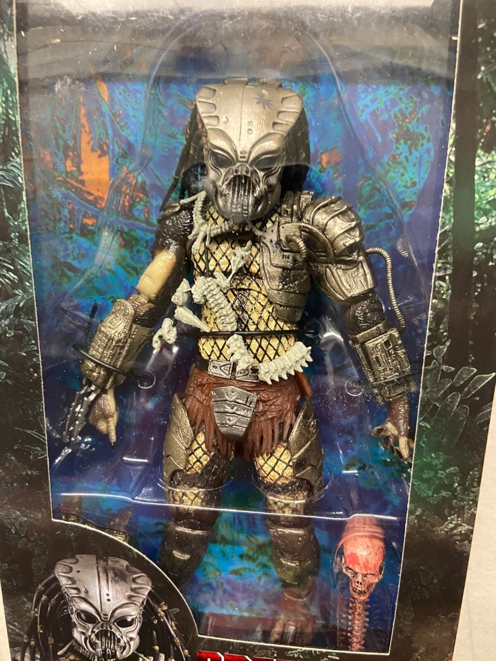 NECA Predator Jungle Hunter Masked Prototype Figure DAMAGED BOX | eBay