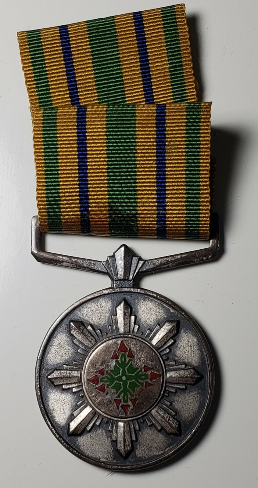 South African Police Star for Faithful Service Medal, Named (ABM17 | eBay