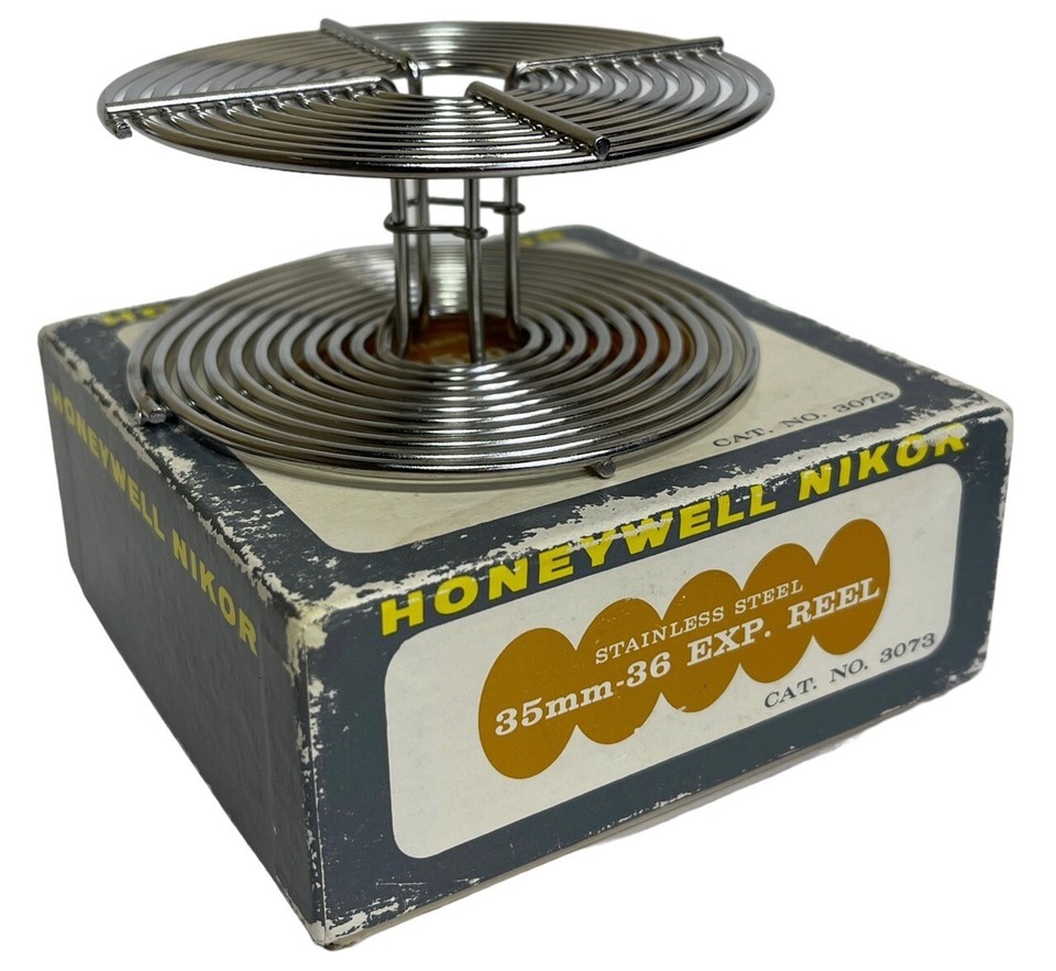 Honeywell Nikor Stainless 35mm Film Photography Darkroom Developing 36 ...