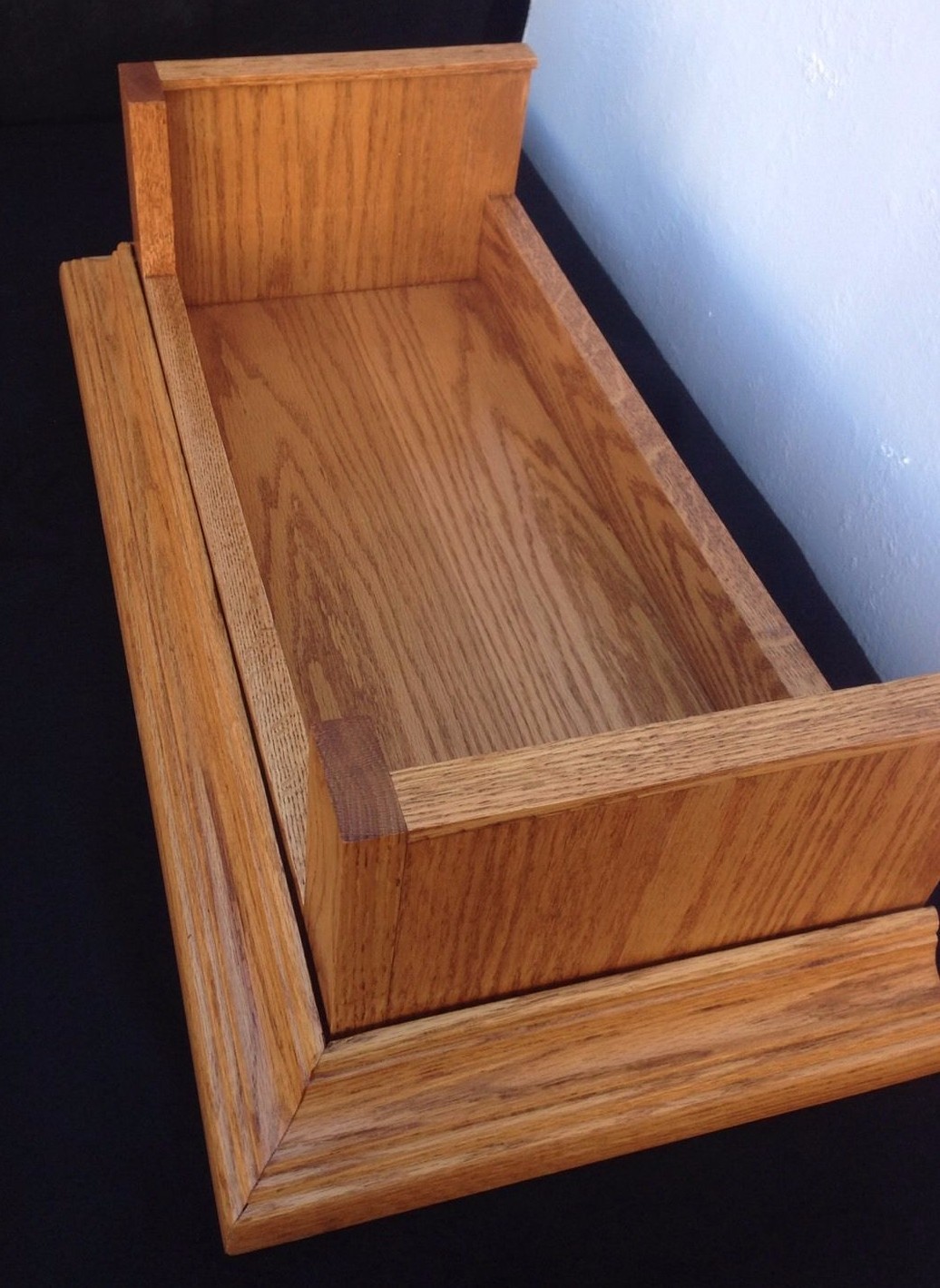 TV Riser Stand/ Soundbar Stand Traditional Oak Crown Molding | eBay