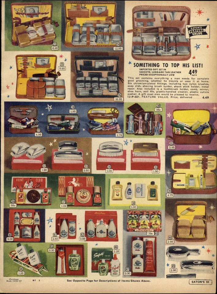 1956 PAPER AD COLOR Gift Sets 3-D View Master Kodak Camera Brownie 8 mm ...