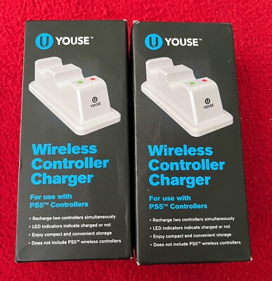 Youse PS5 Dual Wireless Controller Charger For PlayStation 5 In Hand ...