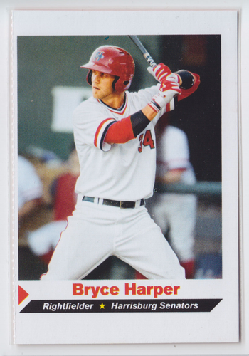 2011 Bryce Harper Sports Illustrated for Kids Rookie Card, Harrisburg ...
