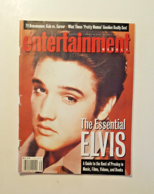 ENTERTAINMENT WEEKLY Magazine #28 1990 Elvis Presley Women News Anchors ...