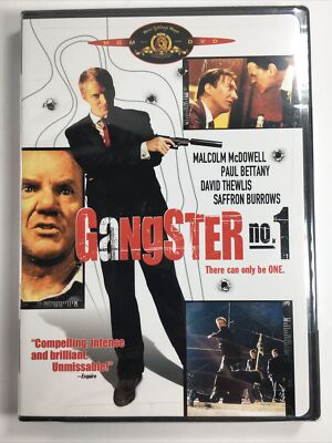 Gangster No. 1 (DVD, 2000) Malcolm McDowell, David Thewlis, Crime NEW ...