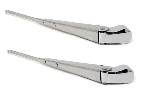 1967-1972 Chevy Pickup Truck Windshield Wiper Arms Chrome Pair Set of 2 ...