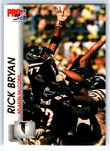 1992 Pro Set Series 2 - Rick Bryan - Atlanta Falcons - Base - #428 | eBay