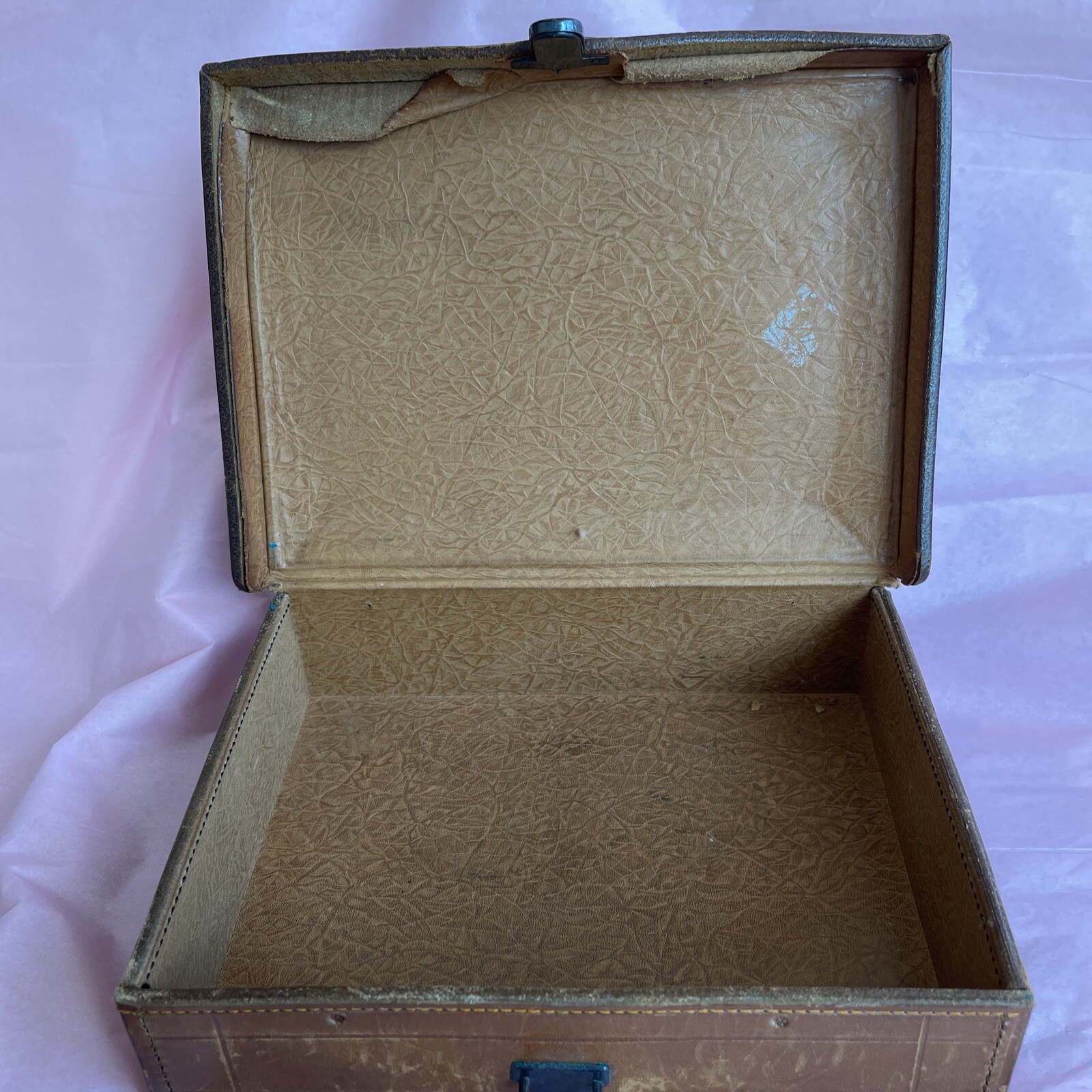 Vintage/Antique Western Hamley Kit Leather Box Pendleton Oregon | eBay