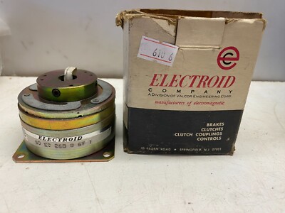Electroid Clutch & Brake Assembly 90 EC 26B 8 6V T NEW | eBay