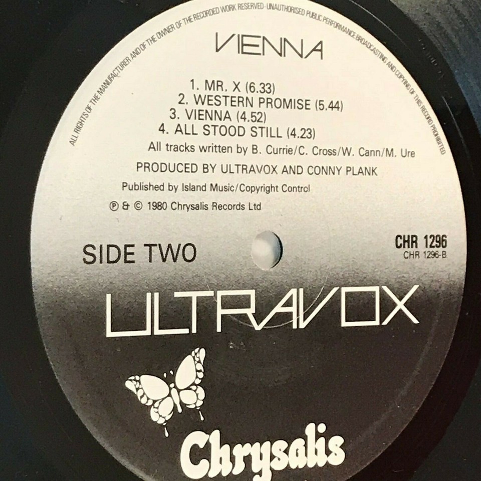 ULTRAVOX Vienna 1980 UK vinyl LP original record Sleepwalk Original ...