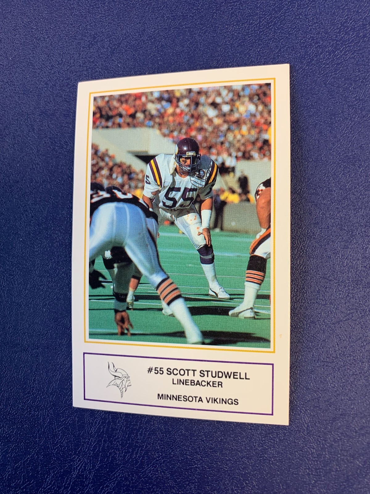 1986 Frito Lay Minnesota Vikings Police #5 Scott Studwell - Rare | eBay