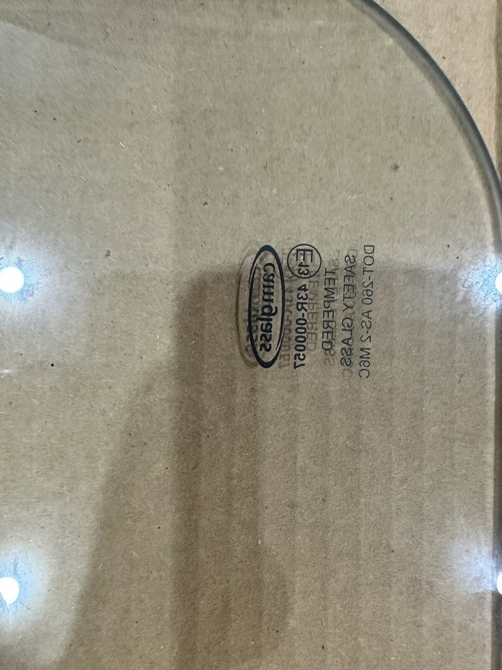 Cameron John Deere Safety Window Tempered Glass E13 43R-000057 16"X 33 ...