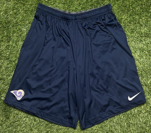 Game Worn Nike Dri-Fit Los Angeles Rams #10 NFL Practice Shorts Men's ...