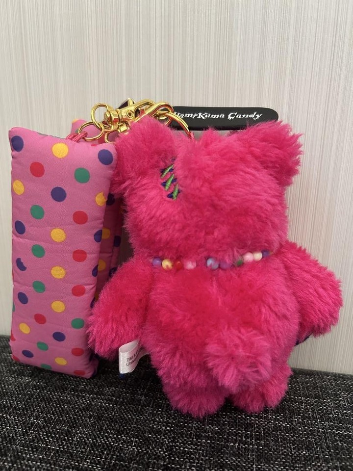 Universal Studios Japan Hami Kuma Candy Mascot Keychain with Strap | eBay