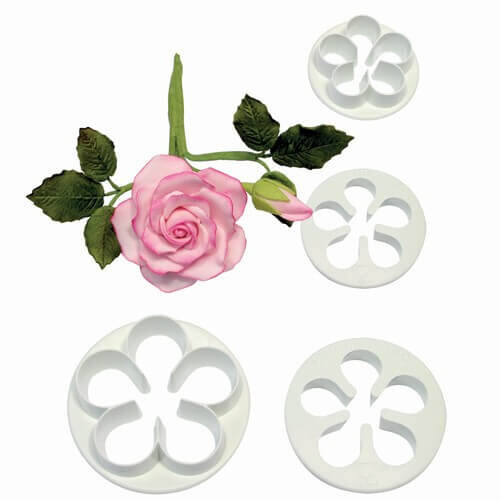 Rose Petal Cutter 4pc | eBay
