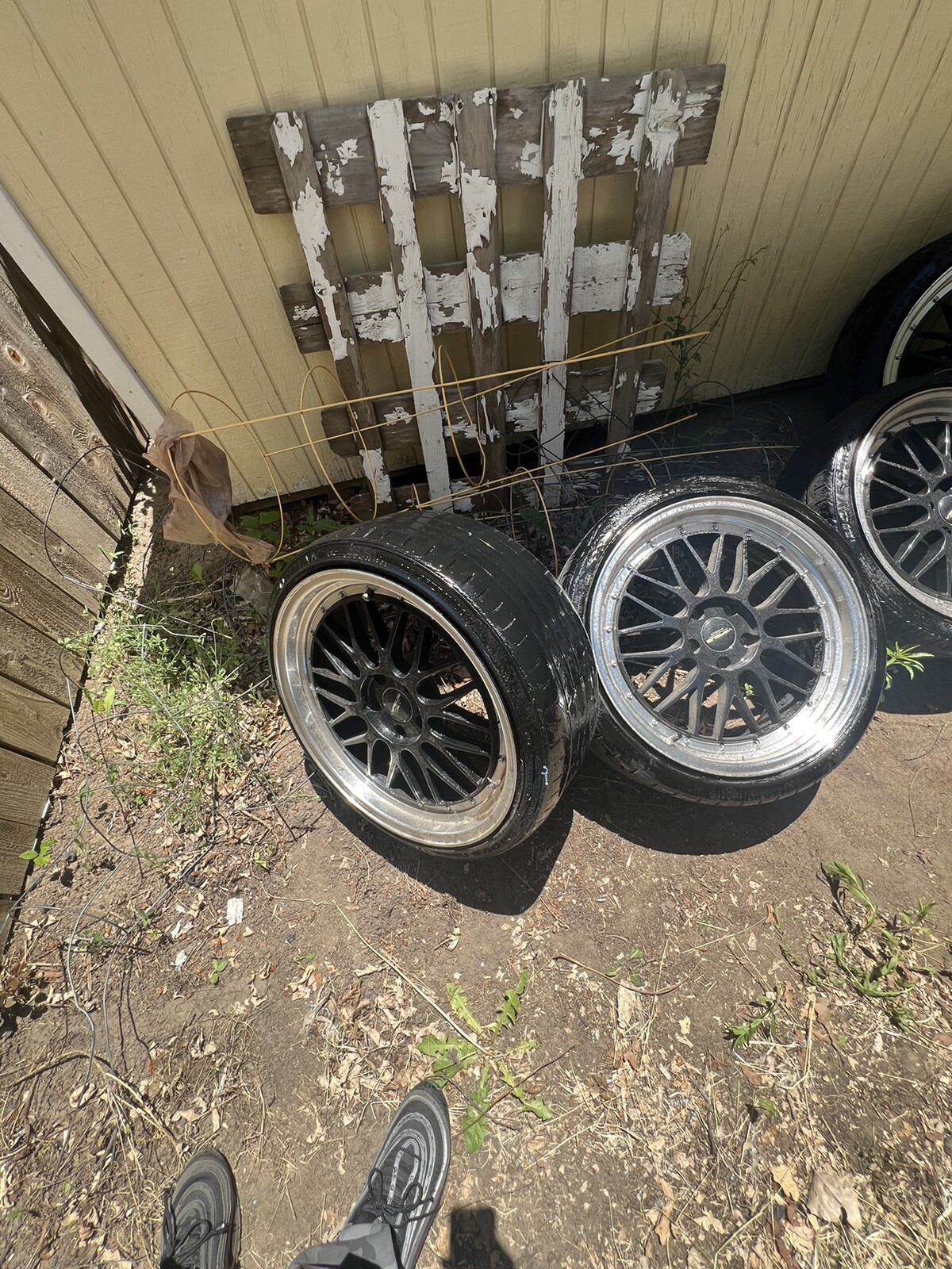Custom 19 inch black Versus rims set of 4 | eBay